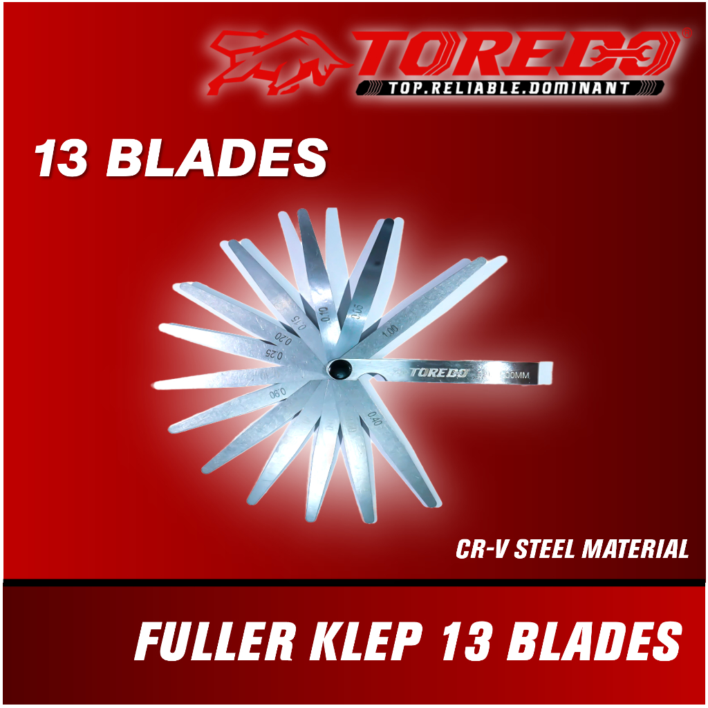 Jual TOREDO FULLER KLEP 13 BLADES | Shopee Indonesia
