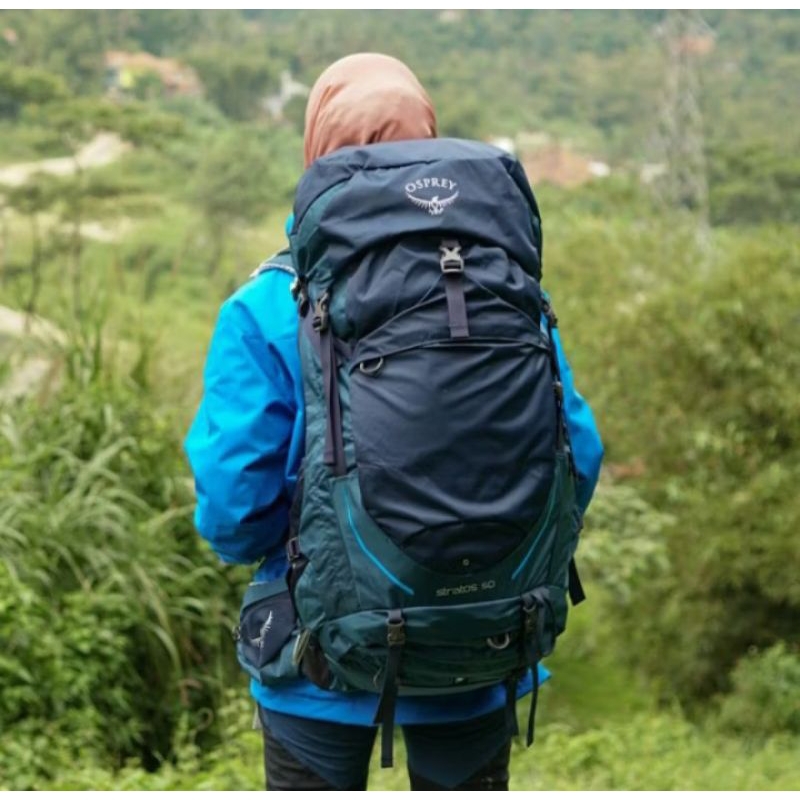 Jual Tas Gunung Carrier Osprey Stratos 50L Original Osprey | Shopee Indonesia
