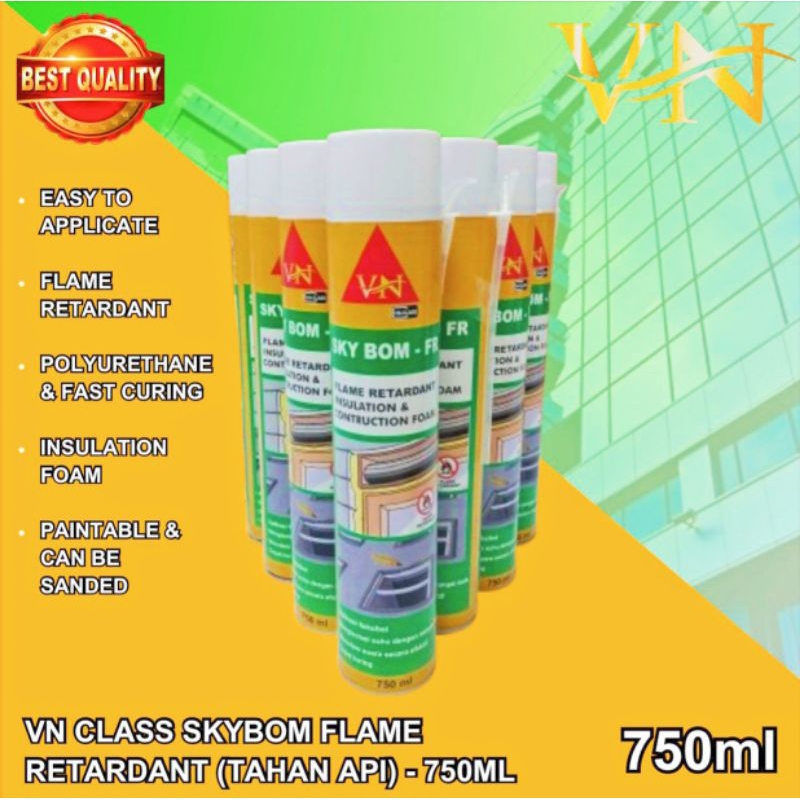 Jual Polyurethane Foam/PU Foam VN CLASS SKYBOM FR (SETARA SIKABOOM AP) 750ml | Shopee Indonesia