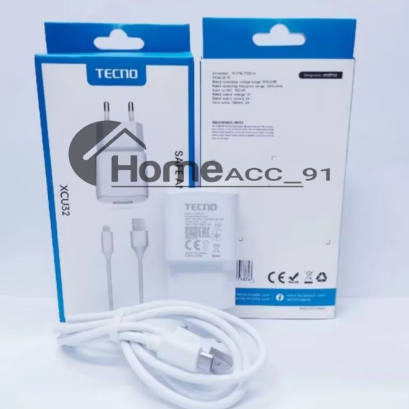 Jual Charger Casan Micro Usb For Tecno Spark 5 | Spark 7 | Spark 8C ...