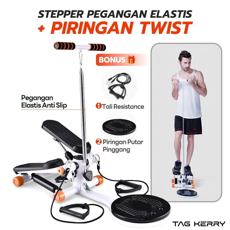 Jual Stepper mini + Pegangan Spring (Tinggi Bisa Diatur) & Piringan ...