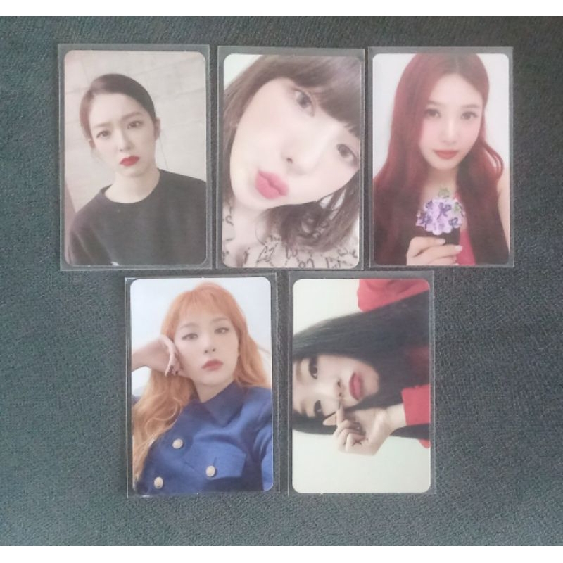 Jual Official PC Photocard Seulgi Red Velvet Wendy Joy Demokrat Queendom Queens Peek A Boo The ...