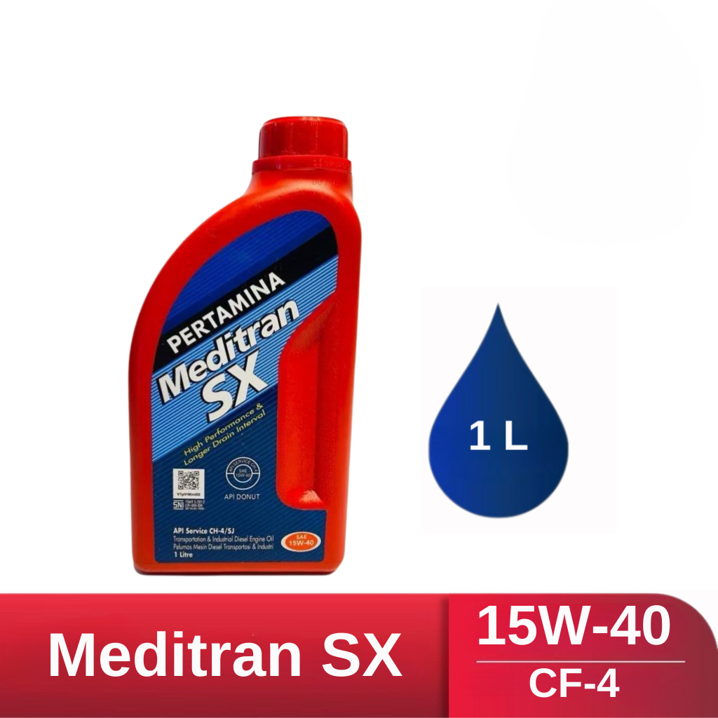 Jual Share: OLI MEDITRAN SX 15W-40 1 LITER ORIGINAL PERTAMINA ...