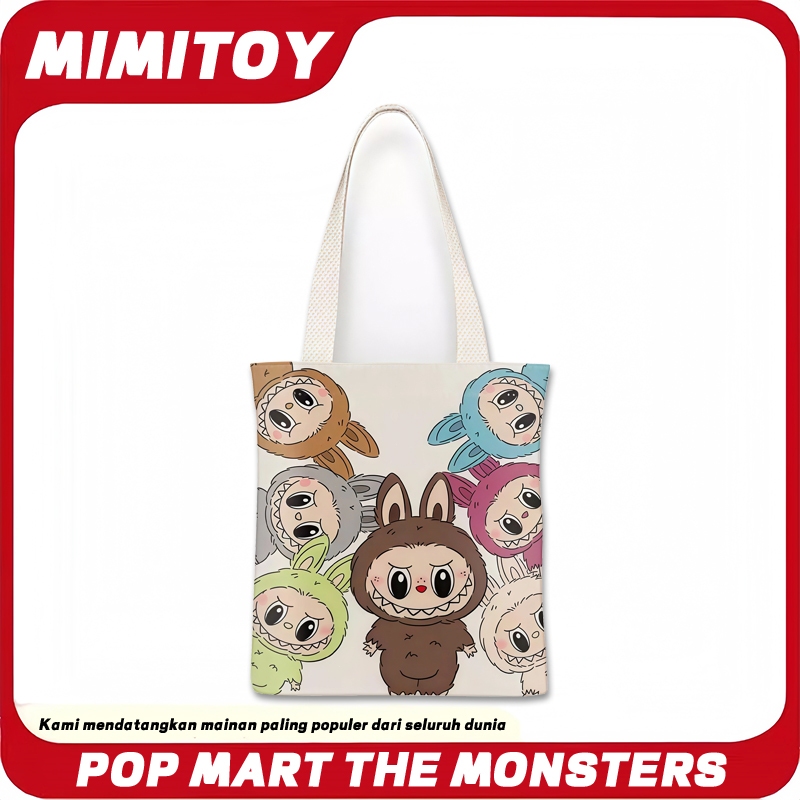 Jual Labubu / Tas Kanvas Labubu,Tas Wanita Labubu,Tas Labubu Anak ...