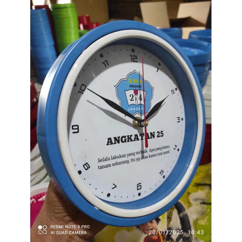 Jual Custom jam dinding jam meja jam duduk sovenir oleh oleh murah ...