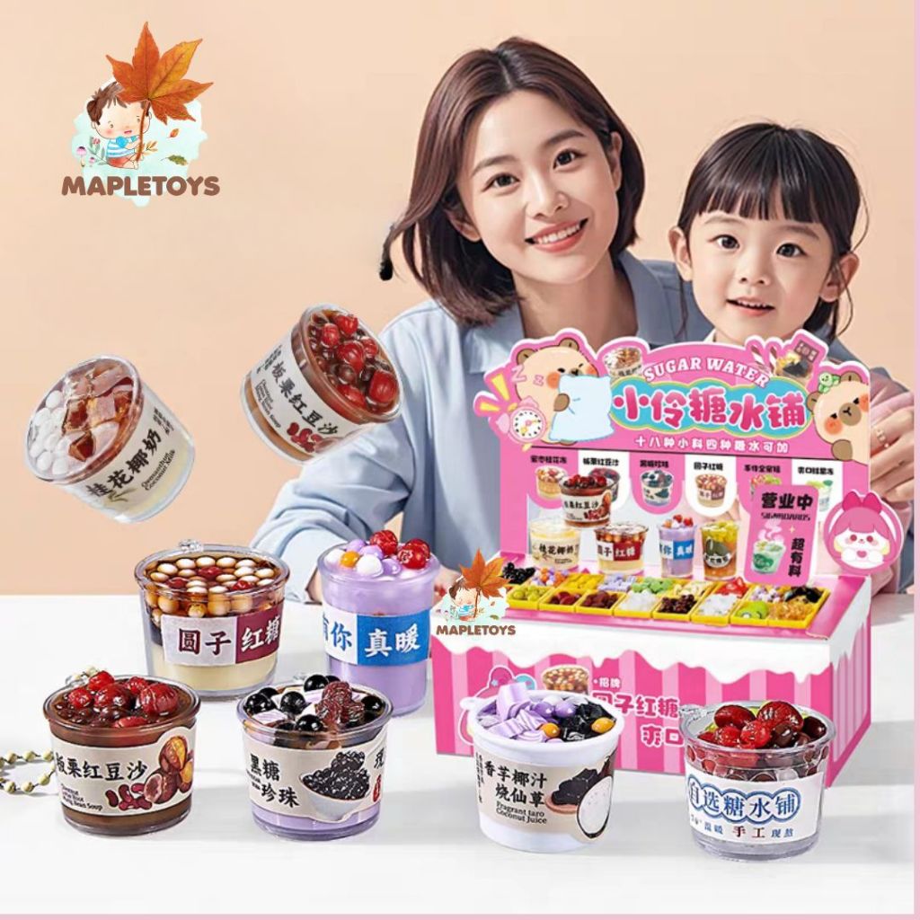 Jual MAPLETOYS - DIY mini handmade food slime squishy mainan edukasi ...