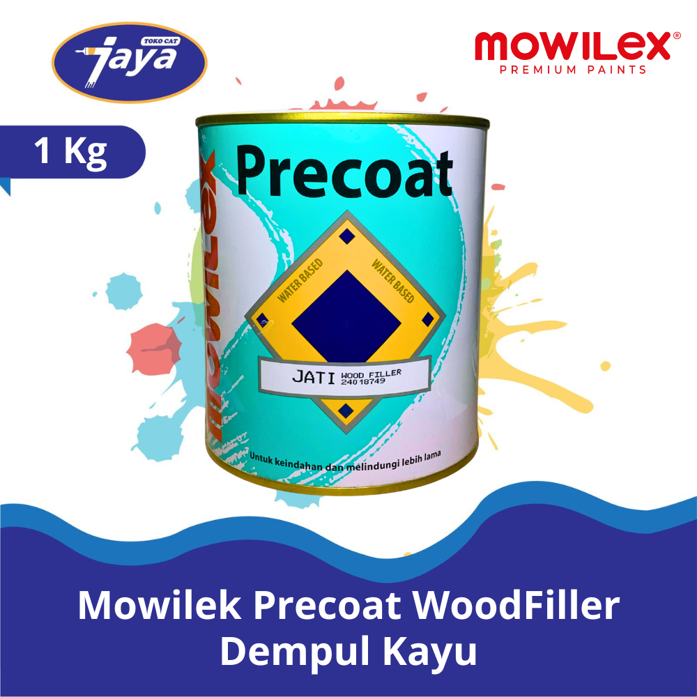 Jual Precoat Wood Filler/Dempul Kayu Plitur Politur MOWILEX MOWILEK ...