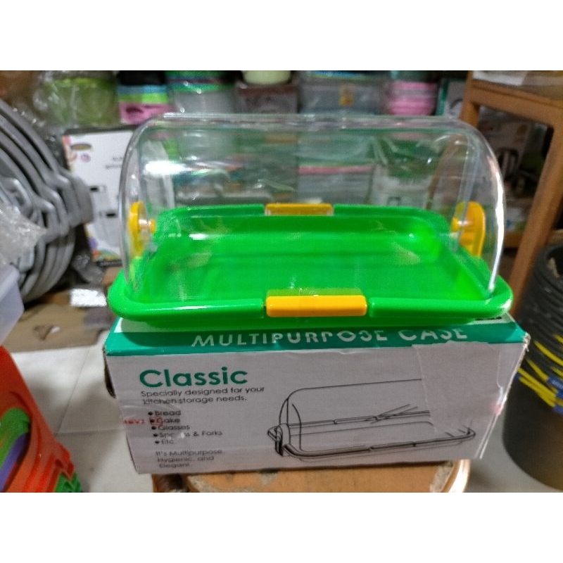 Jual TEMPAT ROTI/TEMPAT KUE CAPSUL BUKA TUTUP CLASSIC TABITHA | Shopee ...