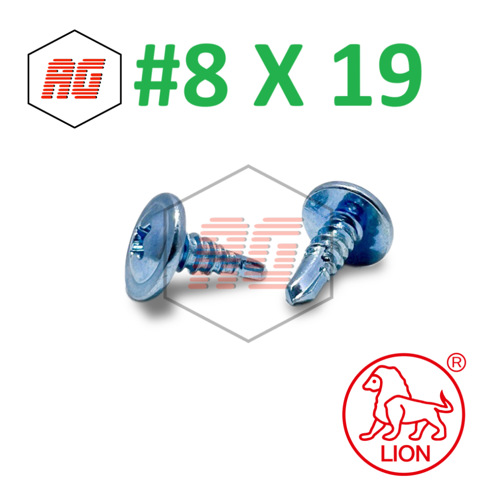 Jual Skrup SDS TH / Self Drilling Screw Truss Washer Head LION #8 X 19 | Shopee Indonesia