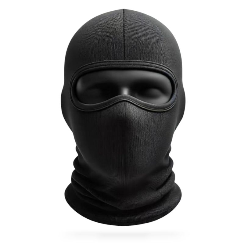 Jual Masker Ninja Polos Hitam || Masker Buff BALACLAVA | Masker Penutup ...