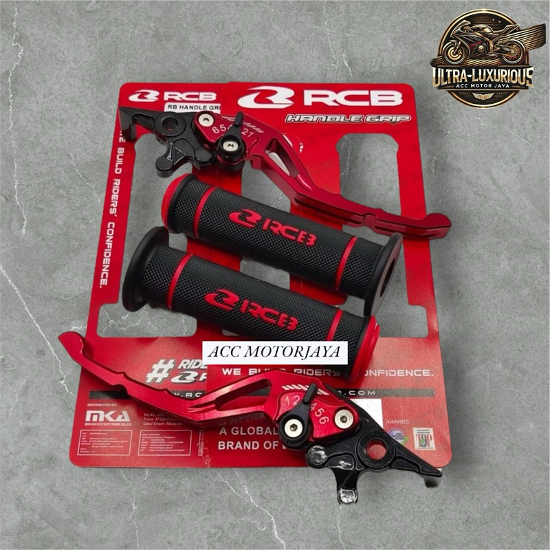 Jual PAKET 2IN1 Handgrip RCB HG55 Racing Boy Original + Handle Sisik ...