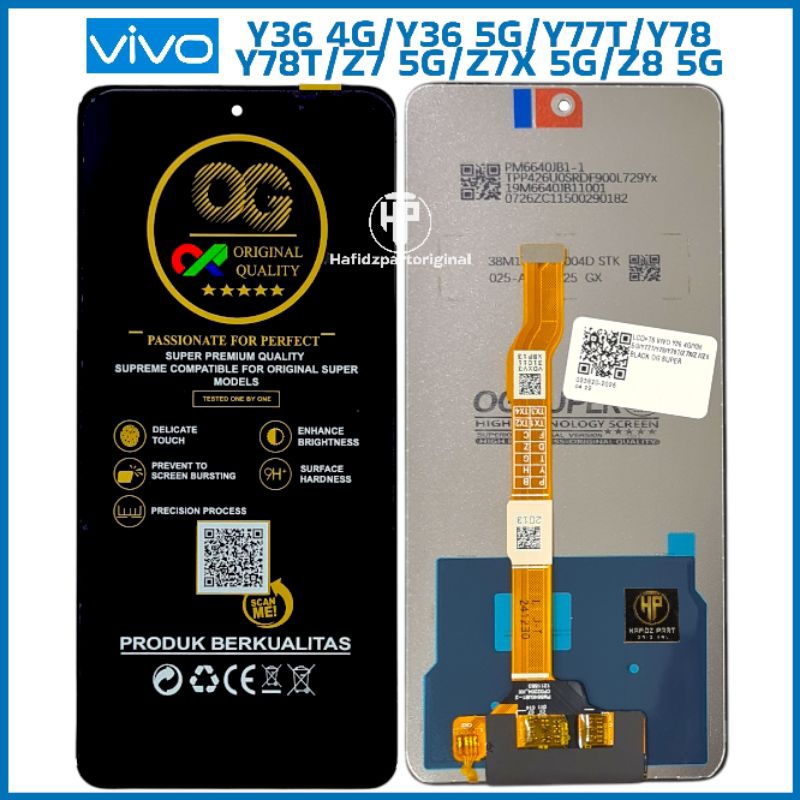 Jual Lcd Touchscreen Vivo Y36 4G / Y36 5G / Y77T / Y78 / Y78T / IQOO Z7 ...