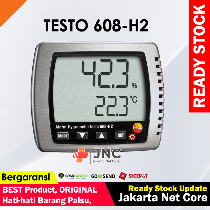 Jual Testo 608 H2 / Higrometer Testo 608 H 2 (ORIGINAL) | Shopee Indonesia