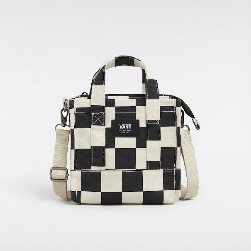 Jual Vans Lil Pergs Tote Bag tas Checkerboard 100%Original | Shopee ...