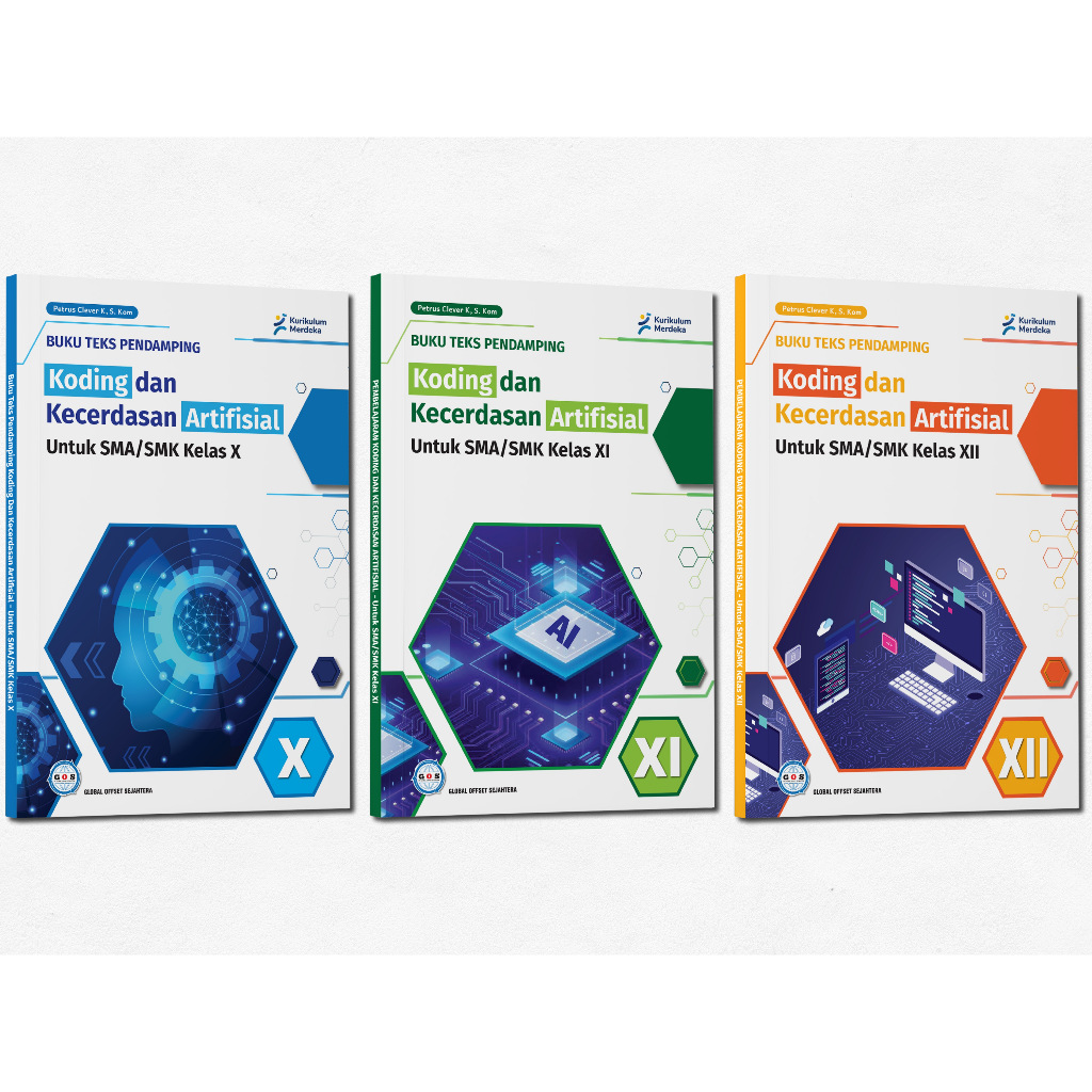 Jual BUKU KODING DAN KECERDASAN ARTIFSIAL UNTUK SMA/MA (BUKU TEKS PENDAMPING) | Shopee Indonesia