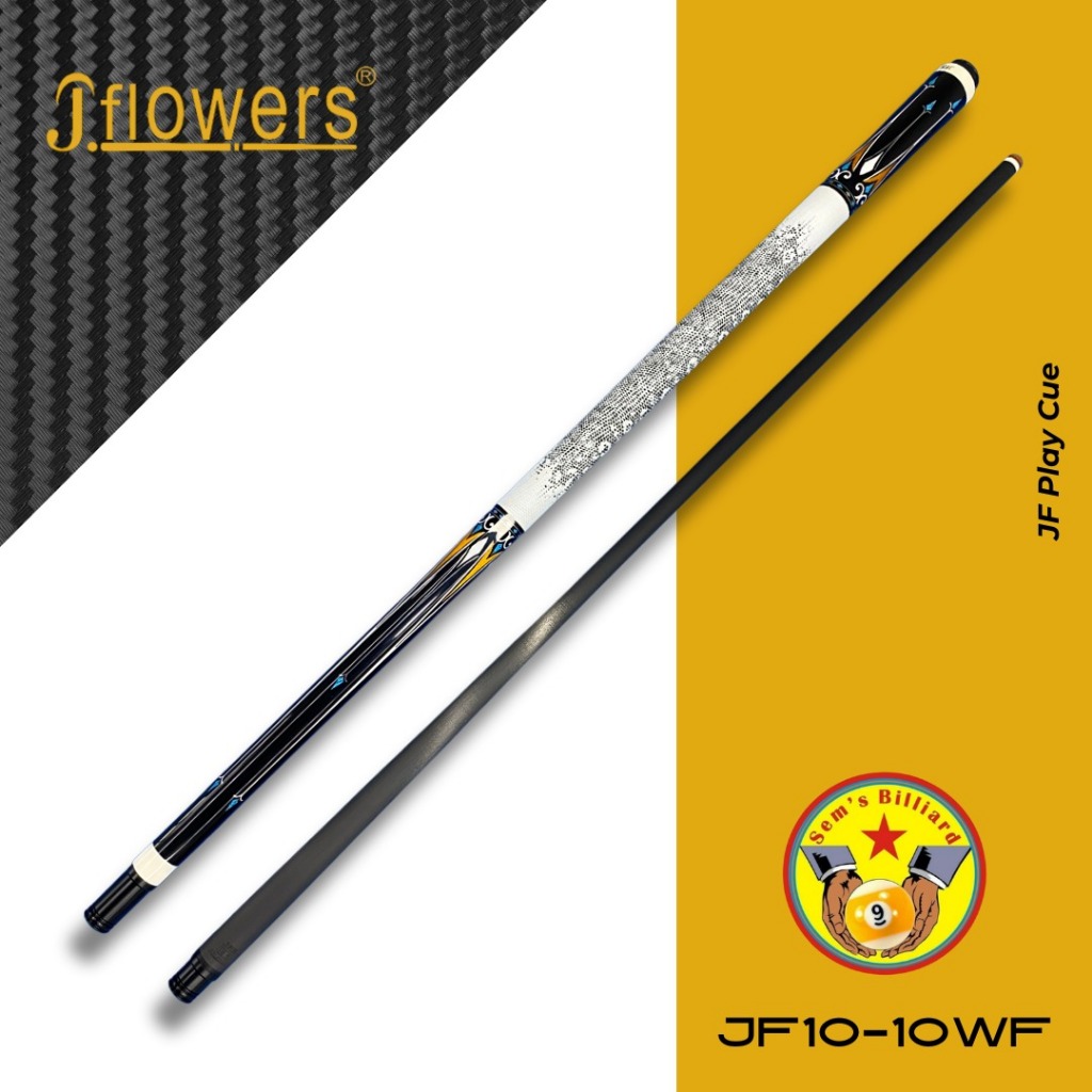 Jual JFlowers Cue - [ JF10-10WF ] - [ Play Cue ] - Stick Billiard ...