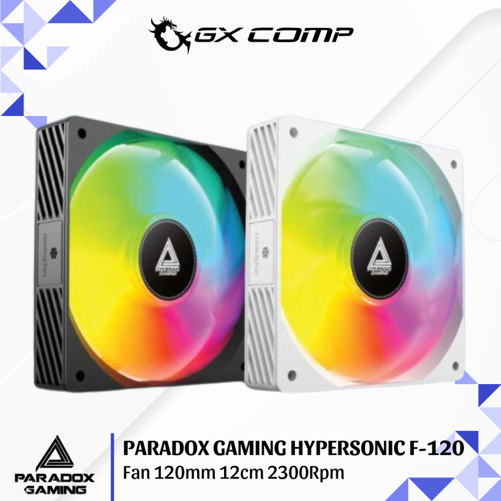 Jual Paradox Gaming Hypersonic Fan F-120 Pro ARGB | Fan 120mm 12cm ...