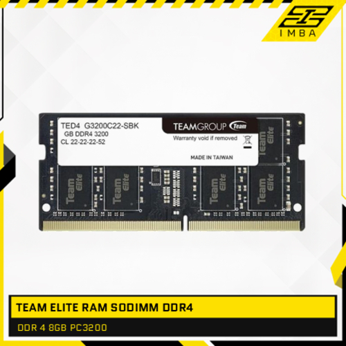 Jual TEAM ELITE RAM SODIMM DDR4 8GB PC3200 | Shopee Indonesia