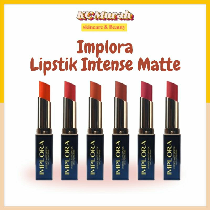 Jual Implora lipstick intense matte/lipstik padat | Shopee Indonesia