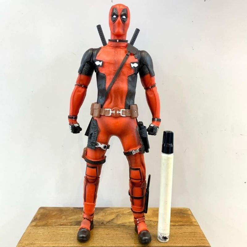 Jual Action Figuredeadpool Xmentinggi Sekitar 30 Cm Statue Cnqtpdjsd