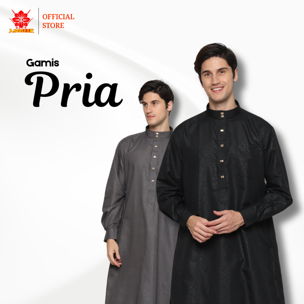 Jual ANGGREK - Gamis Mikrotik Jubah Pria Muslim Lengan Manset Premium ...