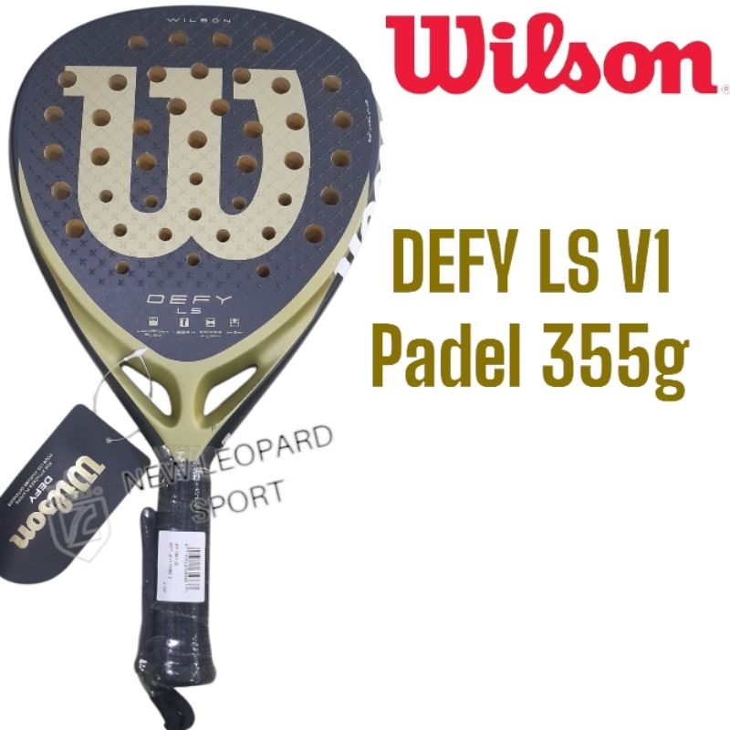 Jual Raket Padel Wilson DEFY LS V1 355g / Padel Wilson Original ...