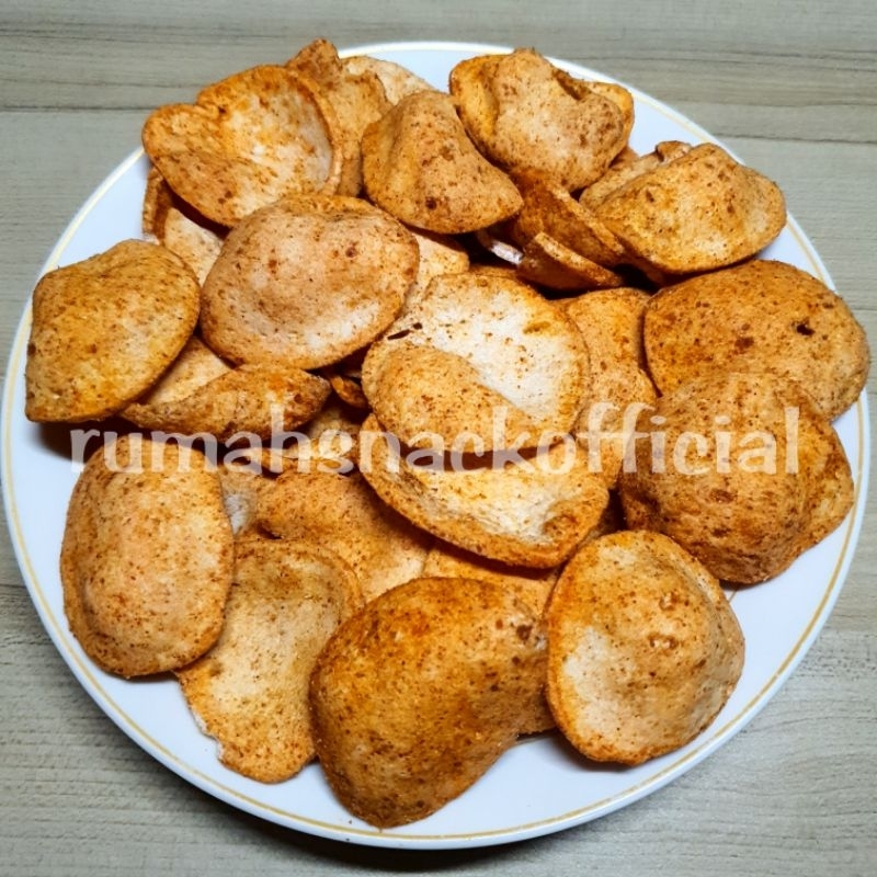 Jual Basranger - Basreng Bulat Pedas 250gram | Shopee Indonesia