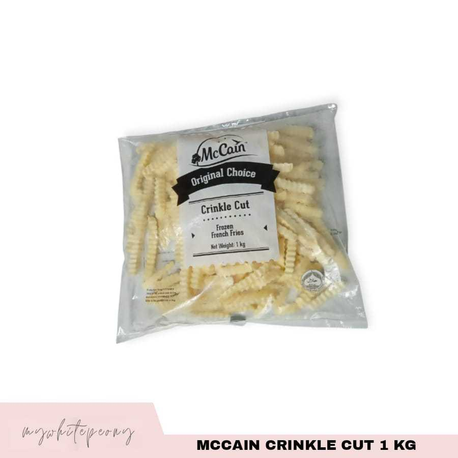 Jual Mccain Mc Cain Crinkle Cut / Kentang Goreng Crinkle 1 kg | Shopee Indonesia