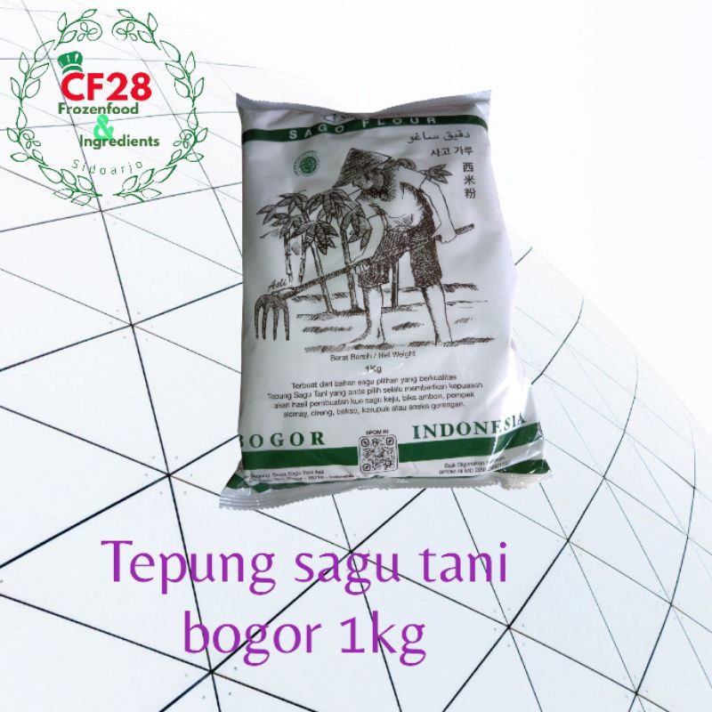 Jual Tepung sagu tani asli tepung sagu tani bogor 1kg | Shopee Indonesia
