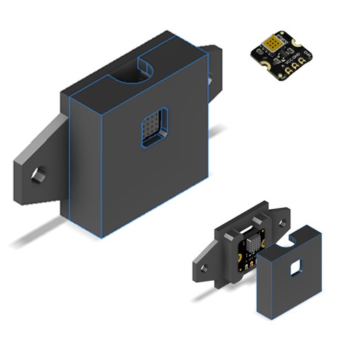 Jual Case Custom New DFRobot MEMS Ammonia NH3 Gas Detection Sensor 1 ...