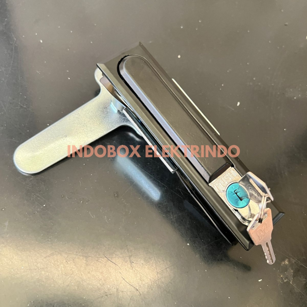Jual Kunci Box Panel Listrik Push Lock Hitam MS 480 2B - Kunci Model ...