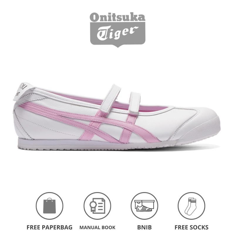 Jual Onitsuka X Patou Mexico 66 Ballerina White Cotton Candy | Shopee ...