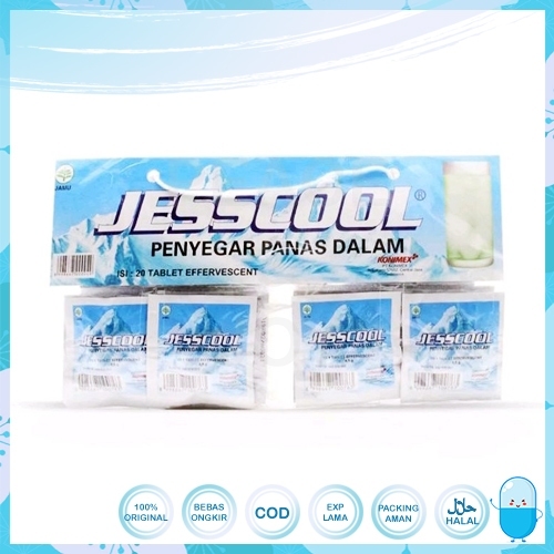 Jual JESSCOOL penyegar panas dalam isi 5 tablet | Shopee Indonesia