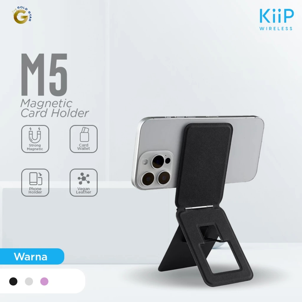 Jual KiiP Wireless M5 Phone Tripod Stand Magnetic Holder HP Minimalis ...