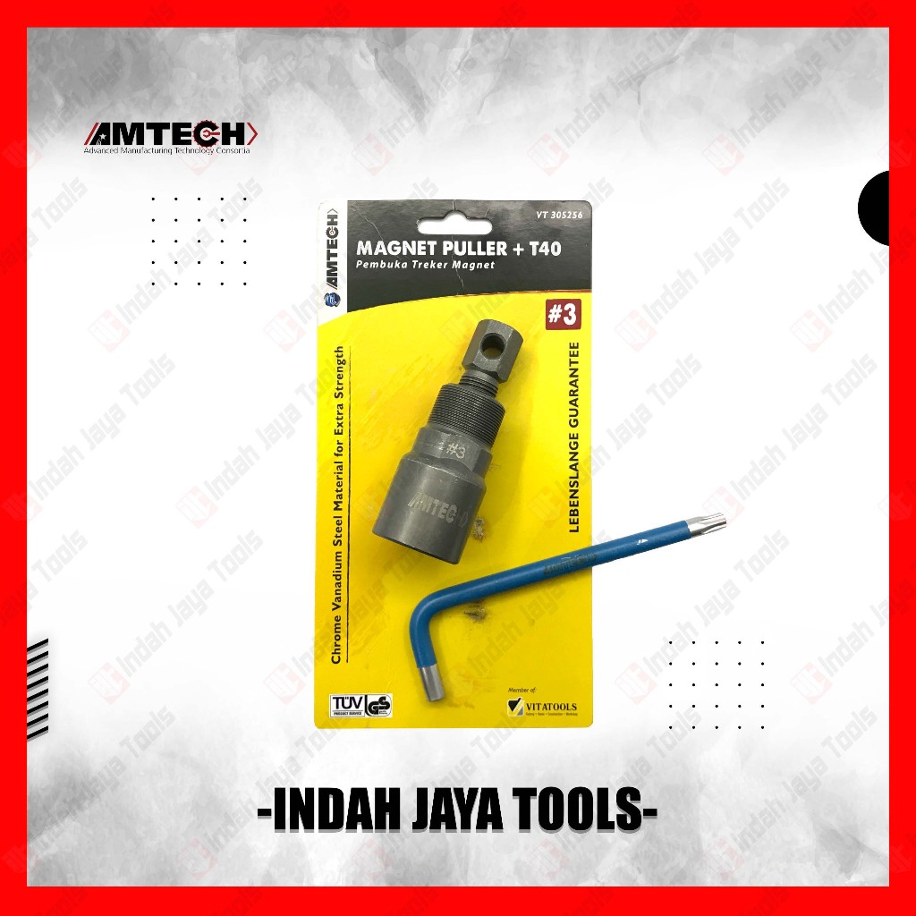 Jual AMTECH VT305256 Treker Magnet Puller No 3 + T40 Stel Klep- Traker ...