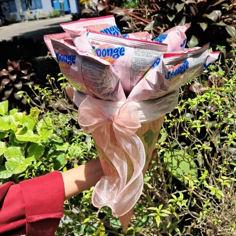 Jual Bucket Cone Jajan Bouquet Jajan Variant Sweet aesthetic murah ...