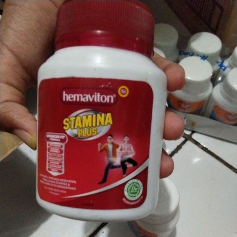 Jual Hemaviton stamina plus advanced fit formula isi 30 kapsul | Shopee ...