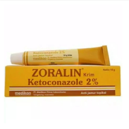 Jual zoralin krim 10g // ED Jul 2027 // Zoralin Cream 2% Krim 10 gram ...