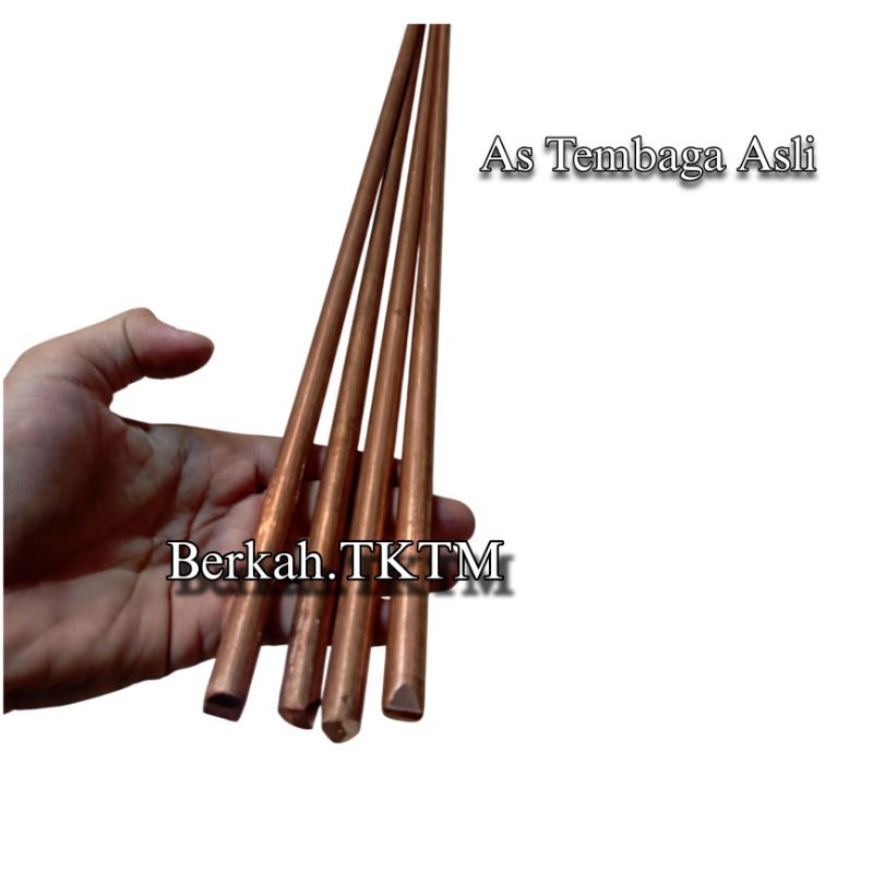 Jual As Tembaga Murni Diameter As 12mm x 50mm / 5cm Tembaga | Shopee ...