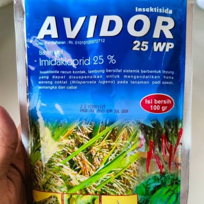 Jual Insektisida Avidor 25Wp 100Gr | Shopee Indonesia