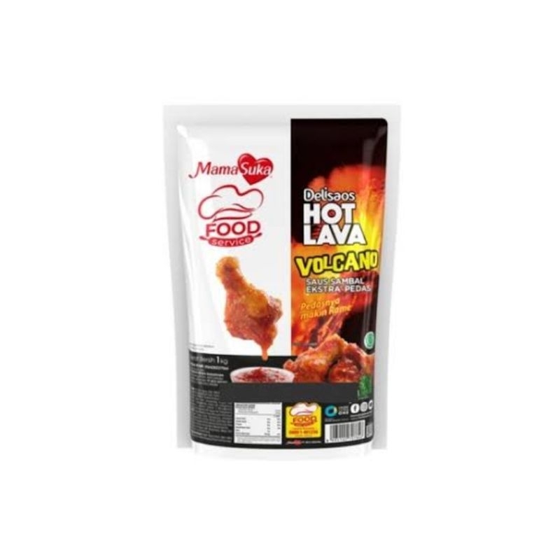 Jual MAMASUKA SAUS HOT LAVA VOLCANO 1KILO/SAOS HOT LAVA VOLCANO 1KG ...