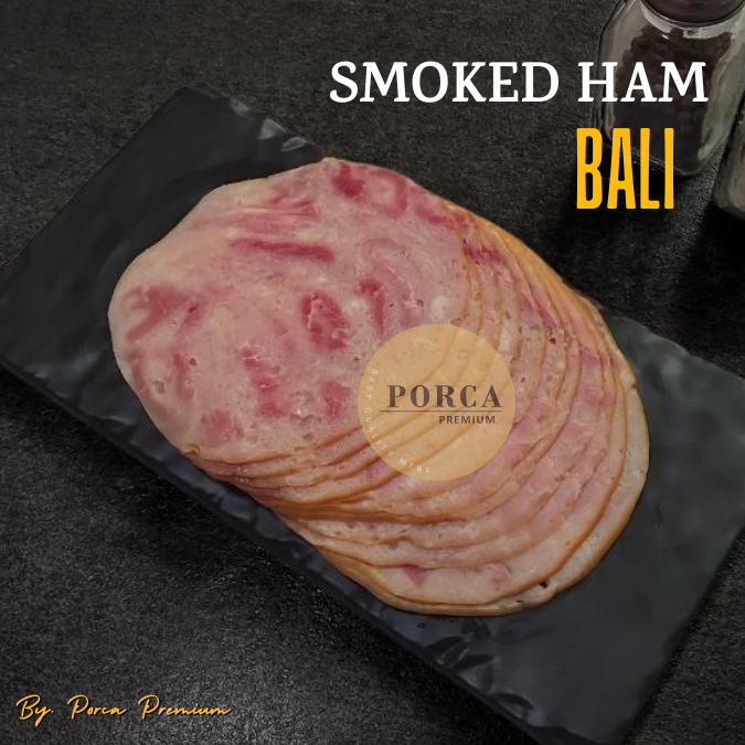 Jual Ham Babi Asap Bali smoked ham PORCA | Shopee Indonesia