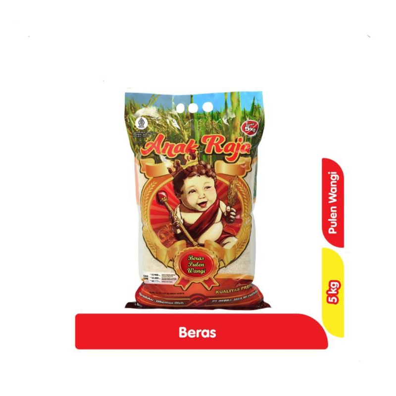 Jual ANAK RAJA BERAS PREMIUM PULEN WANGI 5KG | Shopee Indonesia
