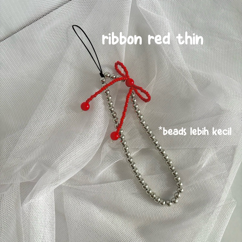 Jual “THIN EDITION” phone strap by Quebex | gantungan handphone manik ...