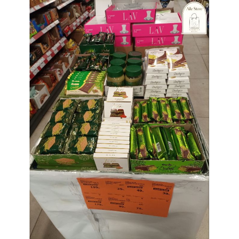 Jual AILE- Coklat Dubai Viral kunafa Pistachio Coklat dubai ulker Turki ...