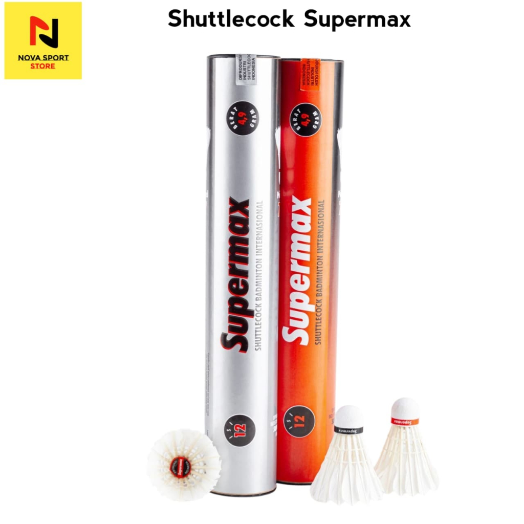 Jual Shuttlecock Badminton Supermax | Shopee Indonesia