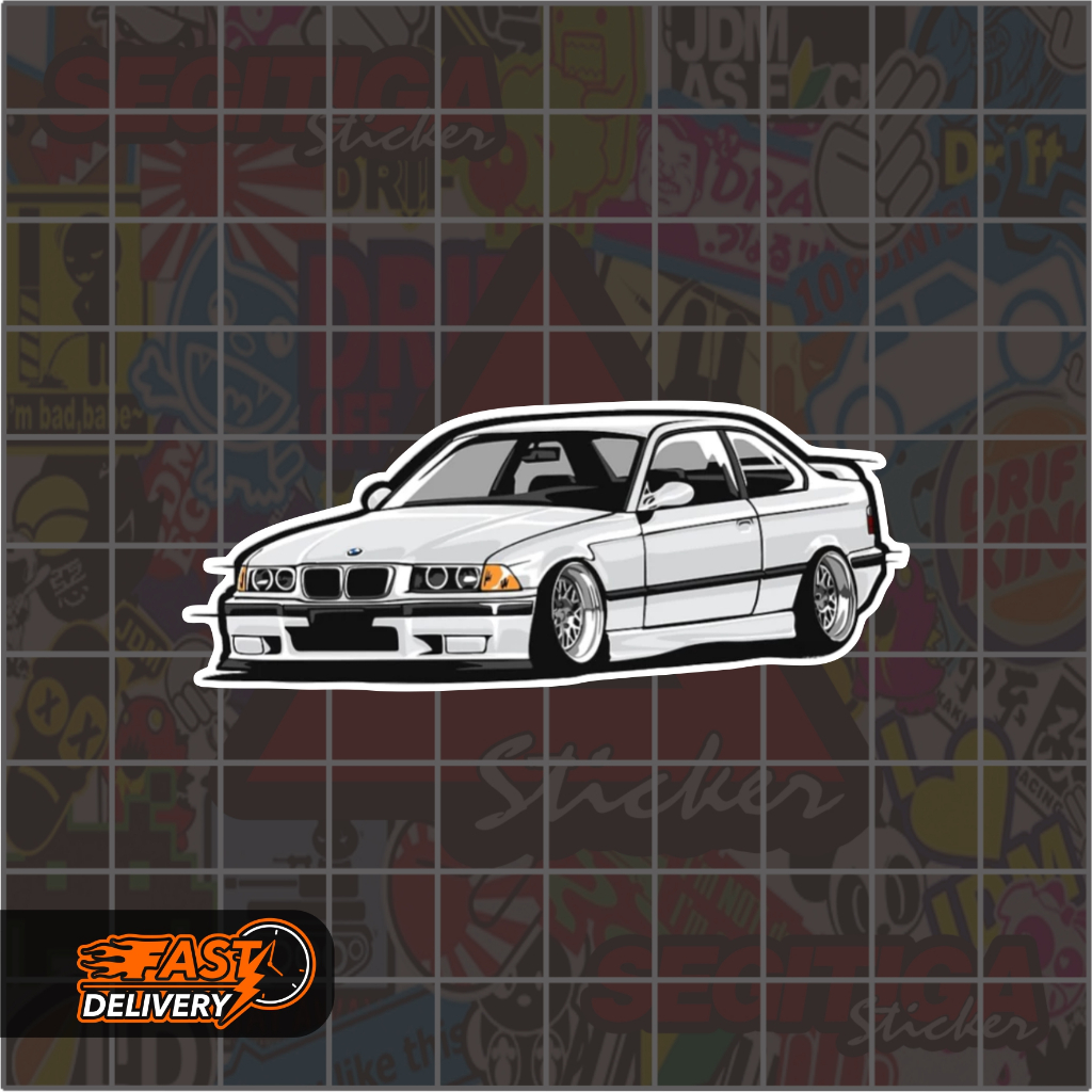 Jual Sticker BMW E36 Ukuran 10 x 4 Cm | Shopee Indonesia