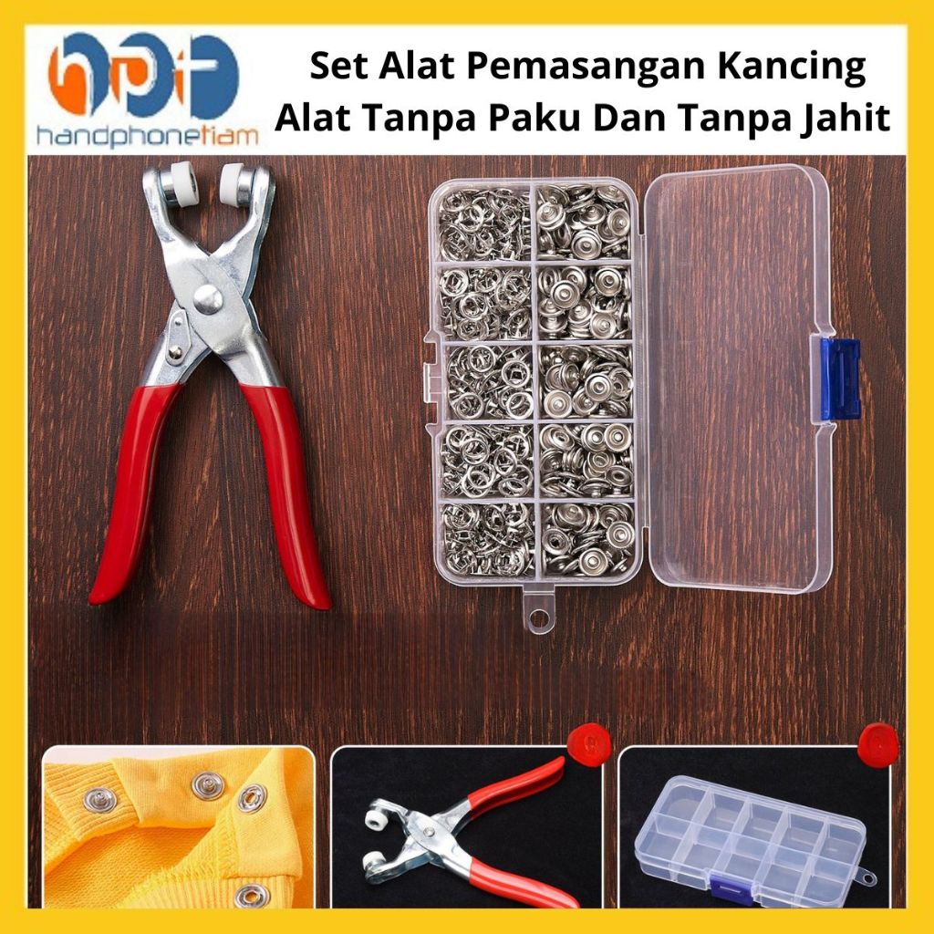 Jual HANDPHONETIAM Tang Alat Pasang Press Kancing Jepret Cetet Anti ...