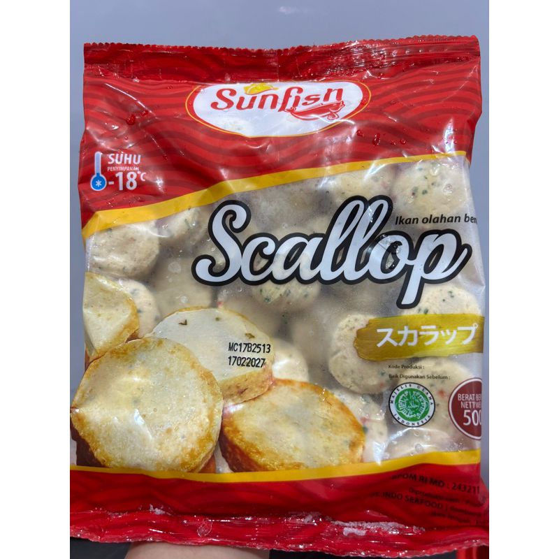 Jual Sunfish Scallop 500Gr | Shopee Indonesia