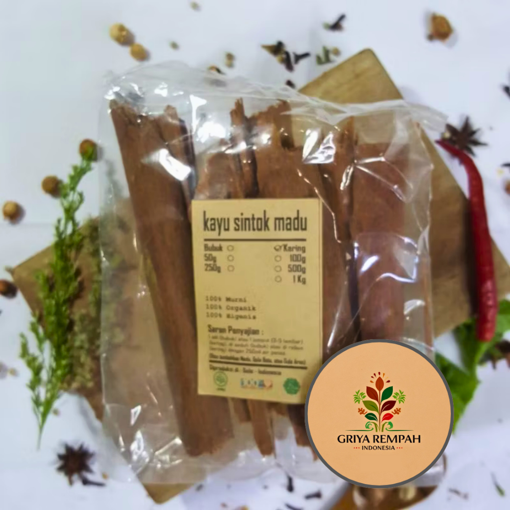 Jual KAYU SINTOK MADU KERING 250 GRAM Rempah Herbal Tradisional ...